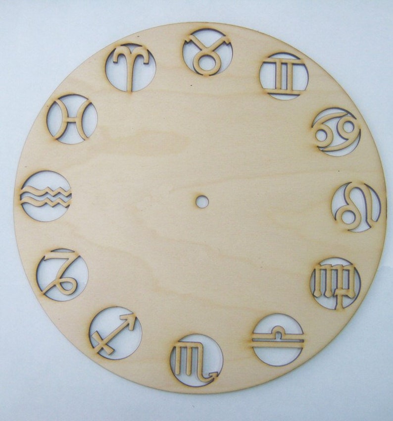 Wall Clock.laser Cut Files SVG DXF CDR Vector Plans | Etsy