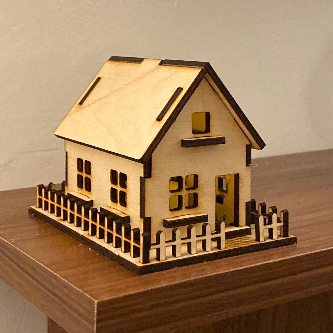 Laser Cut House. House Laser Cut Templates. File for Cnc. Ai - Etsy