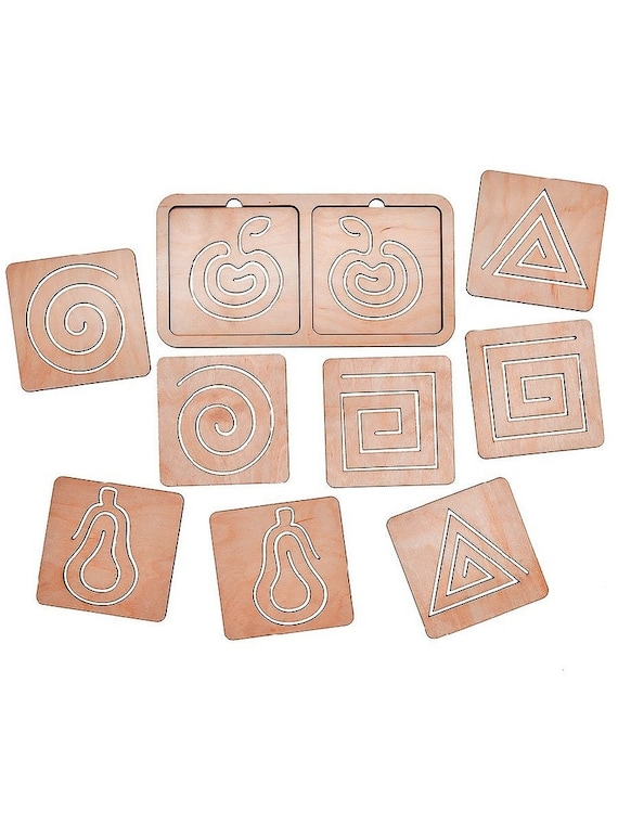 Puzzle for Kids. Laser Cut Files SVG DXF CDR Vector Plans. - Etsy