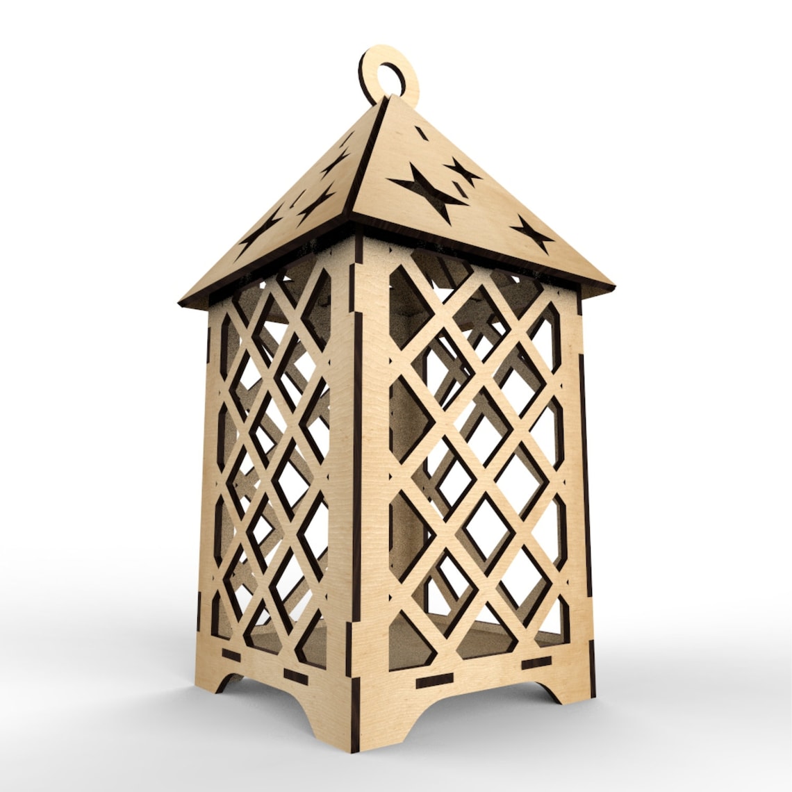 Elegant Lantern. Laser Cut Files SVG DXF CDR Vector Plans, Files ...