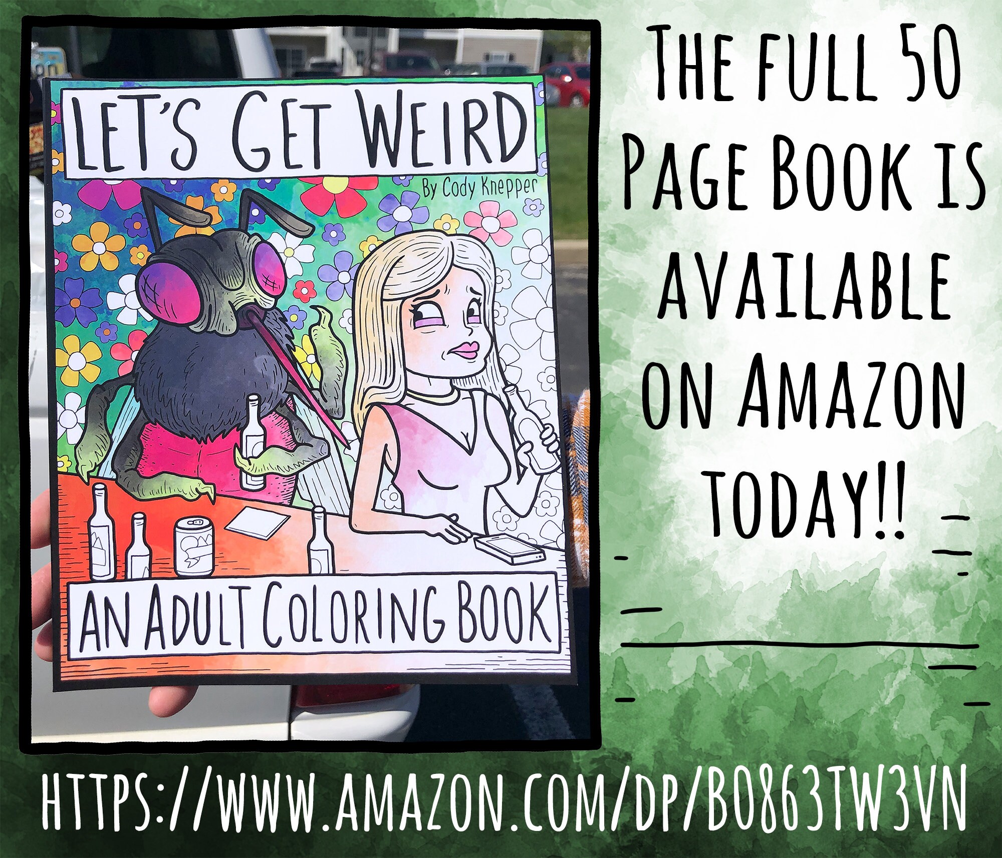 Let's Get Weird: Adult Coloring Pages 5 Printable Coloring Pages ...