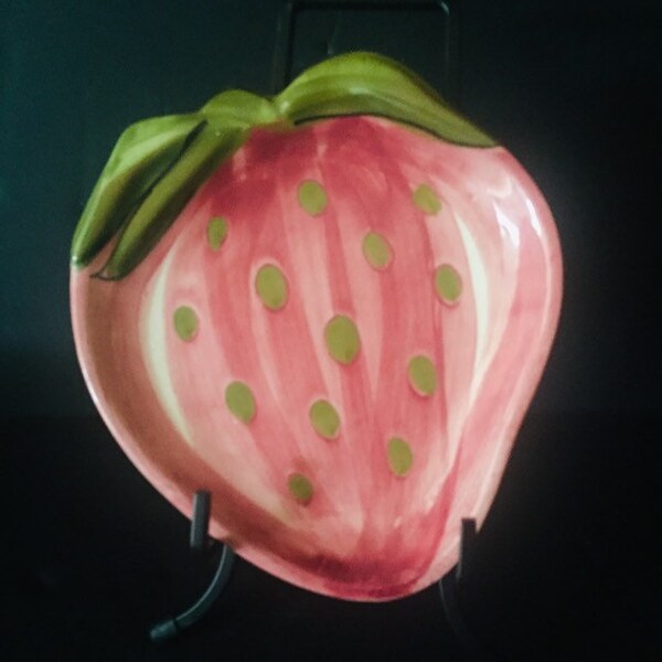 Ceramic Strawberry - Etsy
