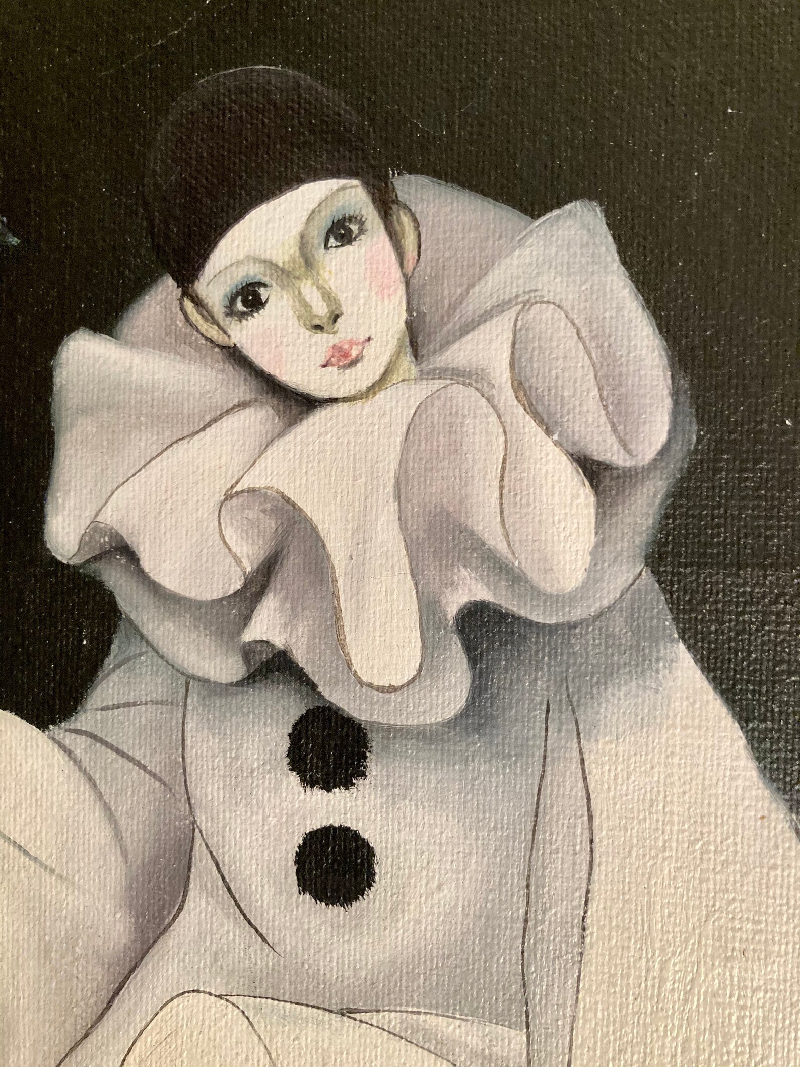 80s oil on stretched canvas fantasy painting. New wave art. | Etsy