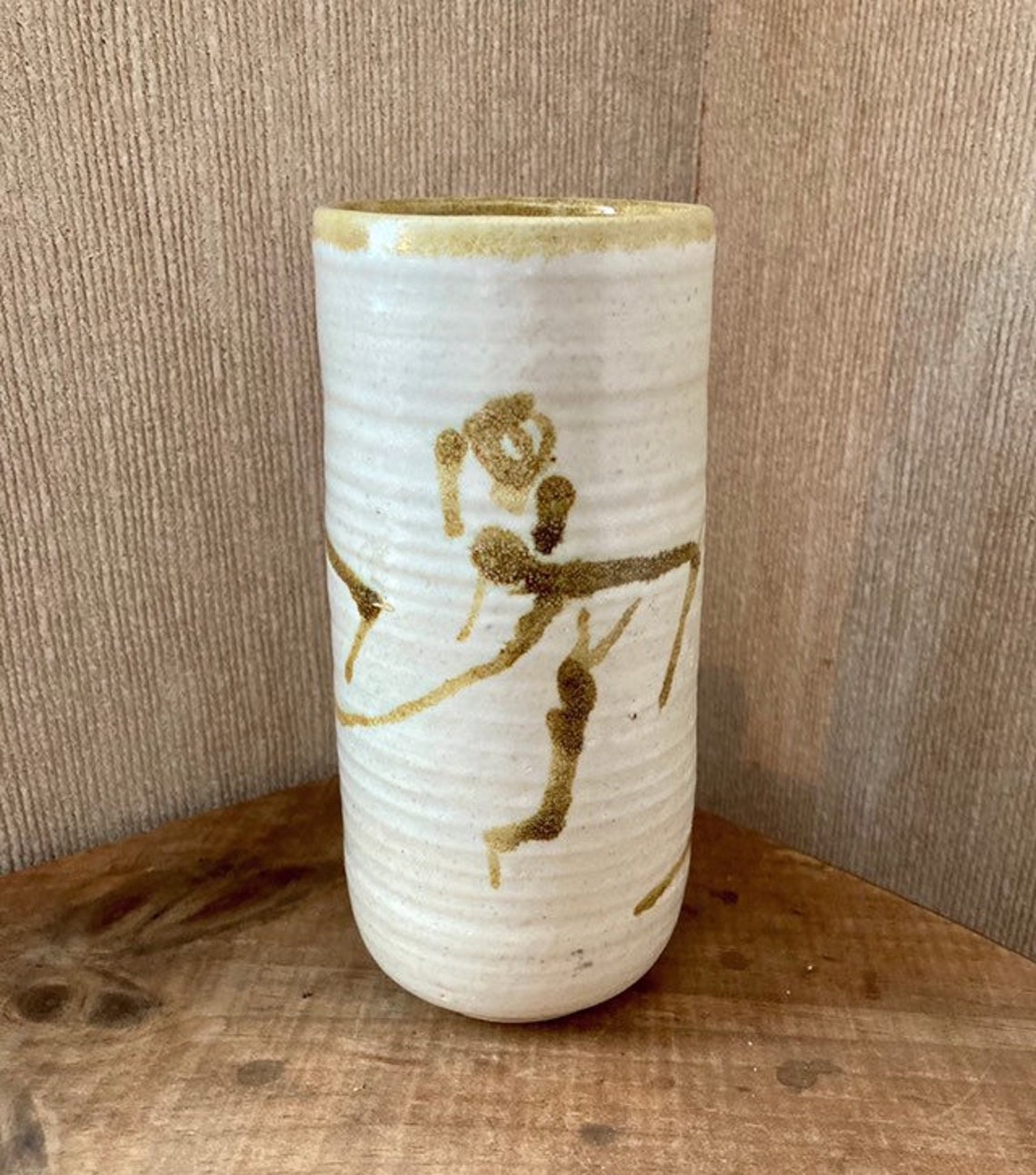 Asian inspired studio pottery. Feng shui pottery. Zen vase. | Etsy