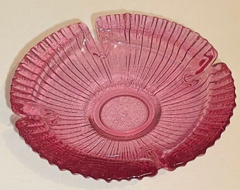 Pink Blenko Ashtray - Etsy