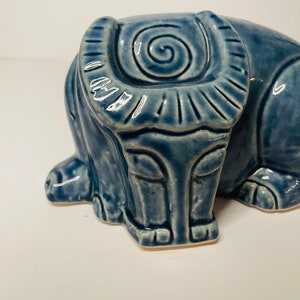 Vietnamese Folk Art Water Buffalo/bull. Ceramic Blue - Etsy
