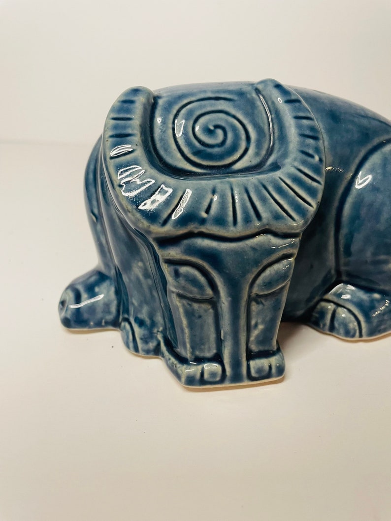 Vietnamese Folk Art Water Buffalo/bull. Ceramic Blue - Etsy