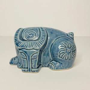 Vietnamese Folk Art Water Buffalo/bull. Ceramic Blue - Etsy