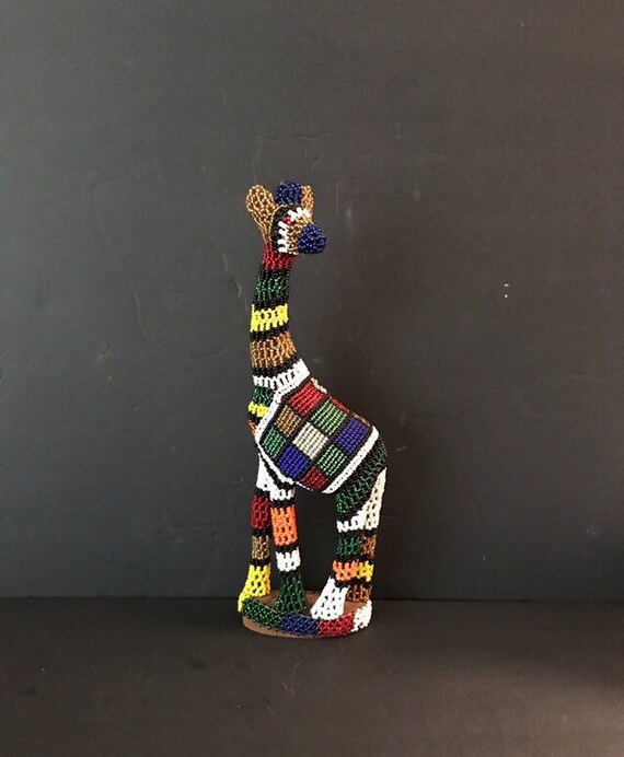 Sculpture Art & Collectibles Beaded animal Display Ornaments Zimbabwe ...