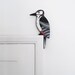 Hand Painted Woodpecker Door Topper: Bird Home Decor - Etsy UK