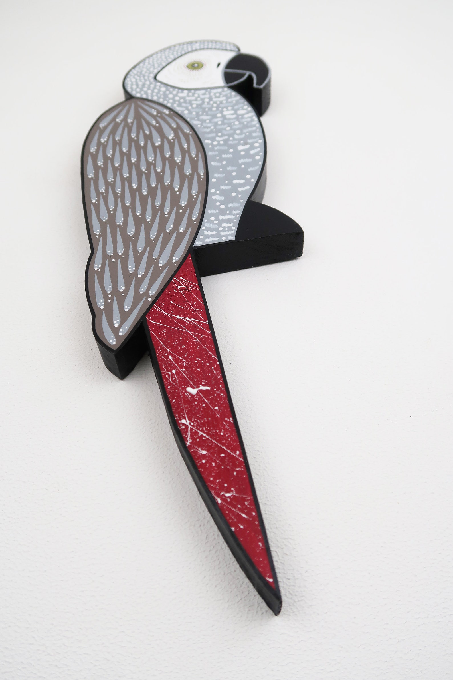 African Grey Parrot Door Topper Wooden Parrot Decoration for - Etsy