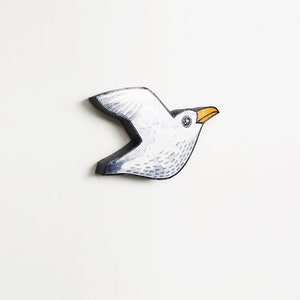 Seagull - Quirky Wall Hanging - Flying Bird Wall Art - Seaside Wildlife ...