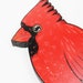 Cardinal Ornament Door Topper Unusual Home Decor Door - Etsy