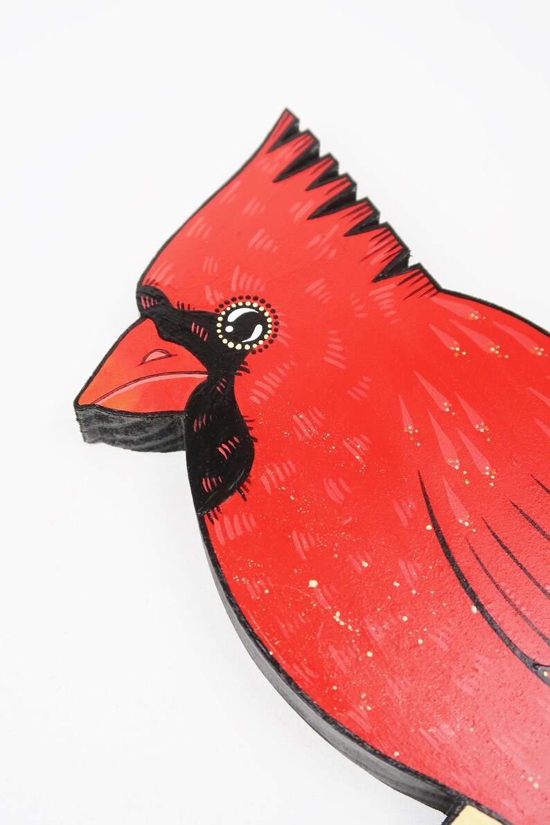 Cardinal Ornament Door Topper Unusual Home Decor Door - Etsy