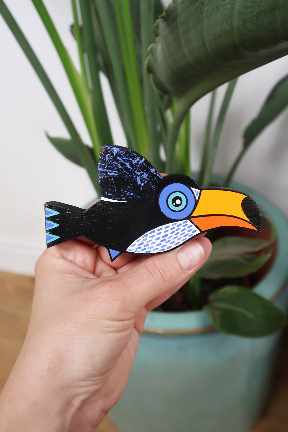 Toucan Hanging Wall Art Tropical Theme Gift Jungle Wildlife - Etsy