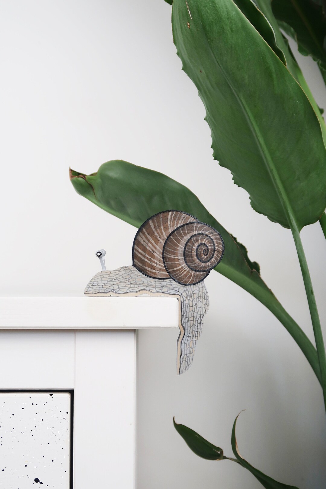 Snail - Door Ornament - Bookshelf Decoration - Unusual Home Decor ...