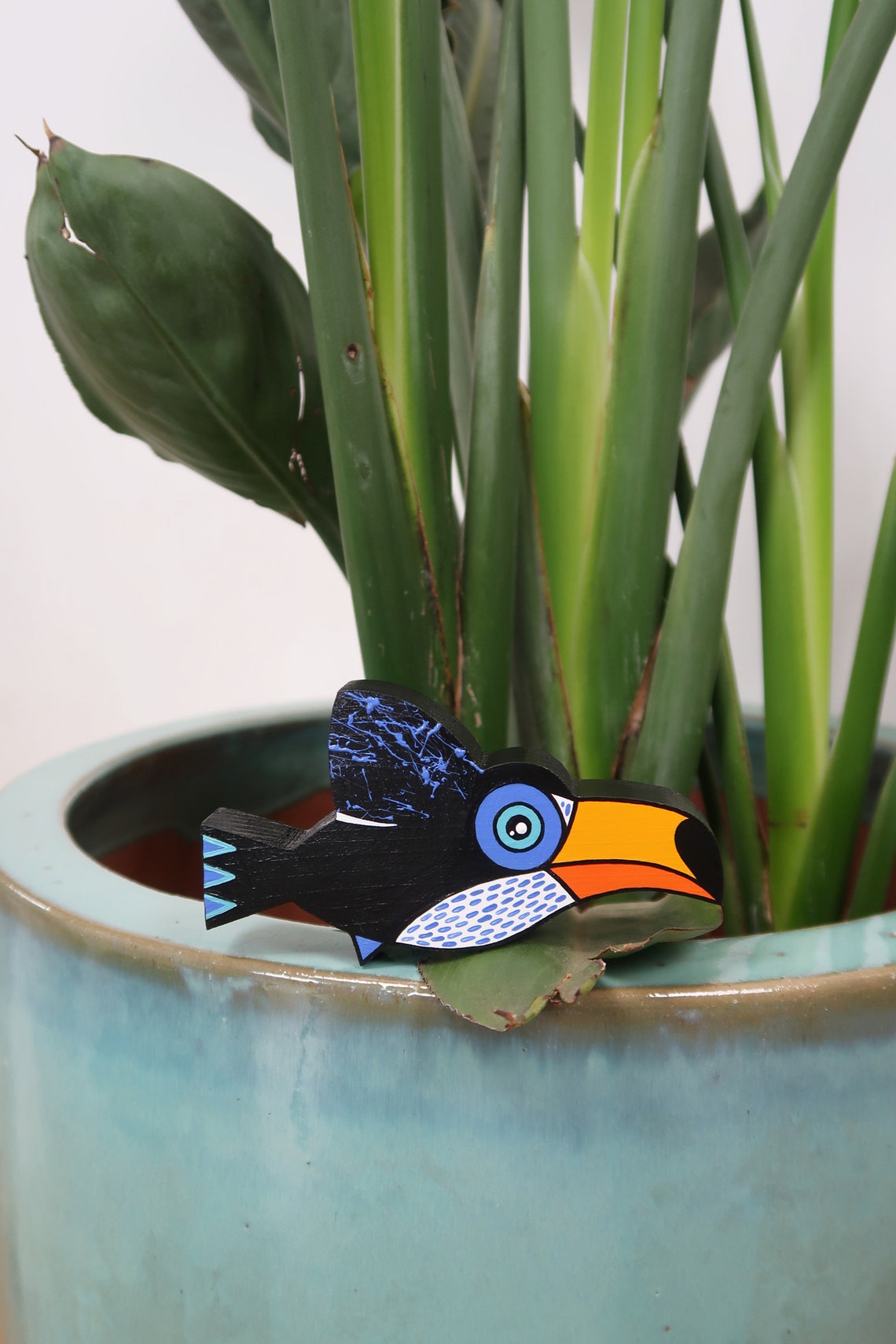 Toucan Hanging Wall Art Tropical Theme Gift Jungle Wildlife | Etsy