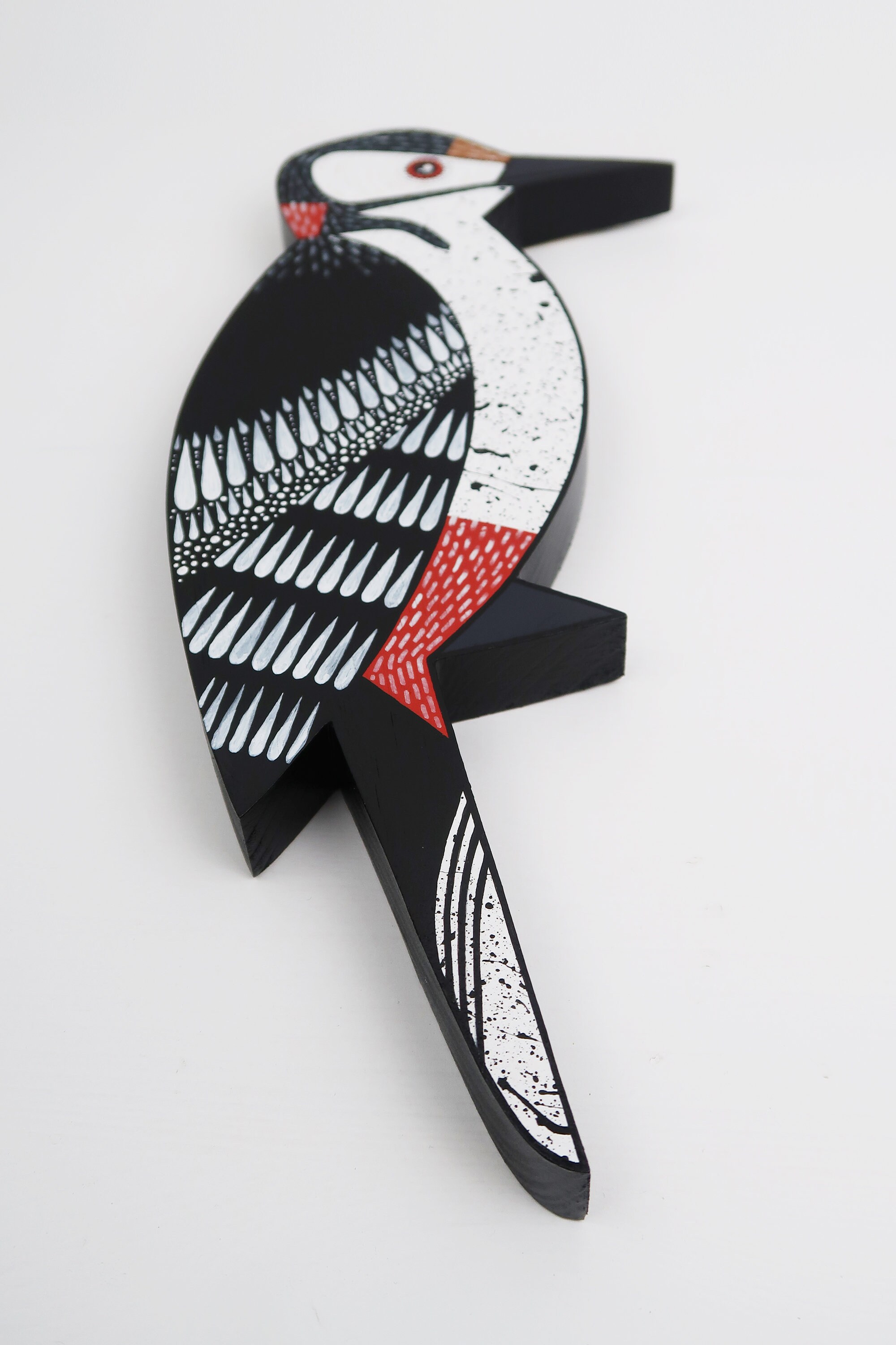 Hand Painted Woodpecker Door Topper: Bird Home Decor - Etsy UK