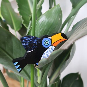 Toucan Hanging Wall Art, Tropical Theme Gift, Jungle Wildlife Painting ...