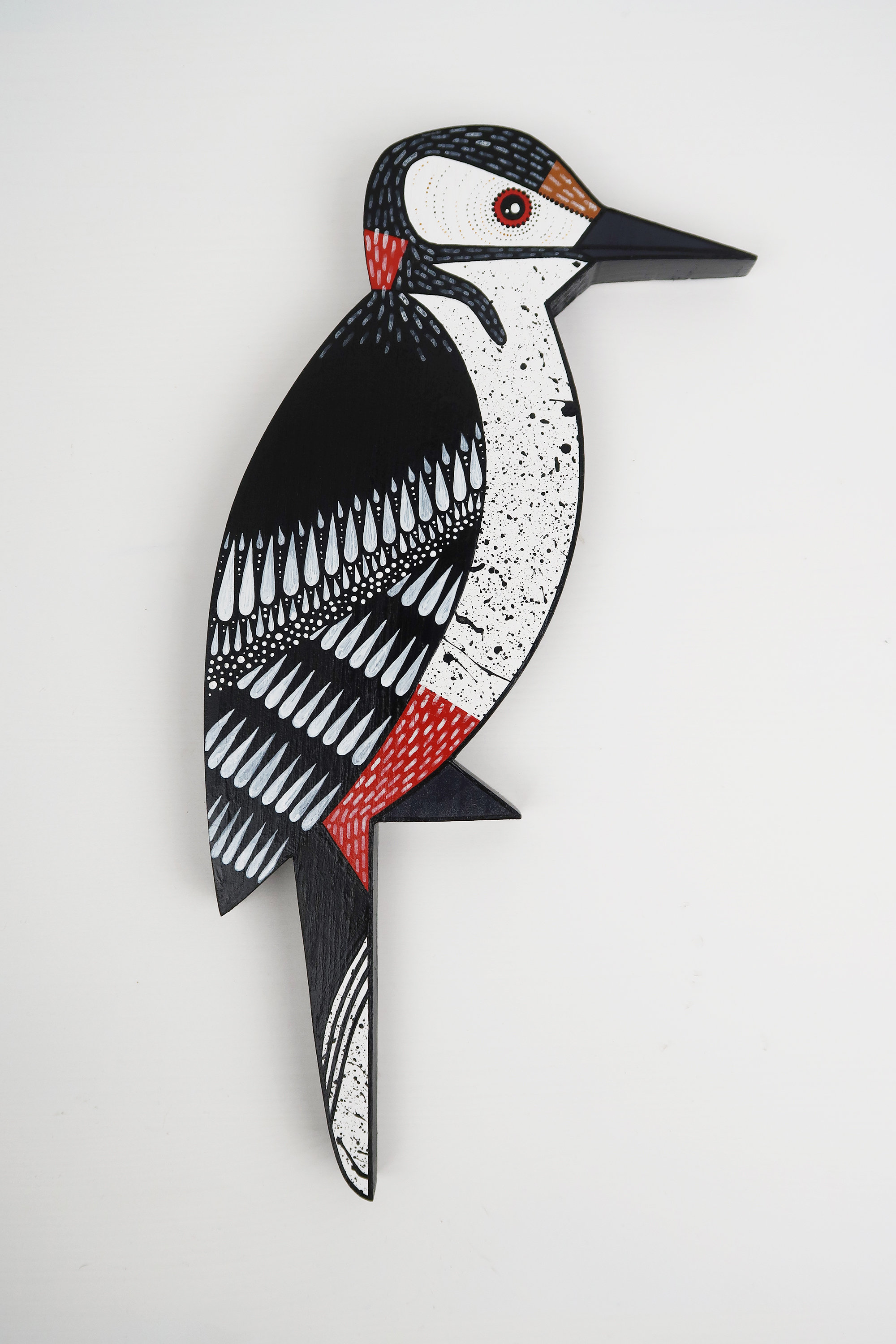 Hand Painted Woodpecker Door Topper: Bird Home Decor - Etsy UK