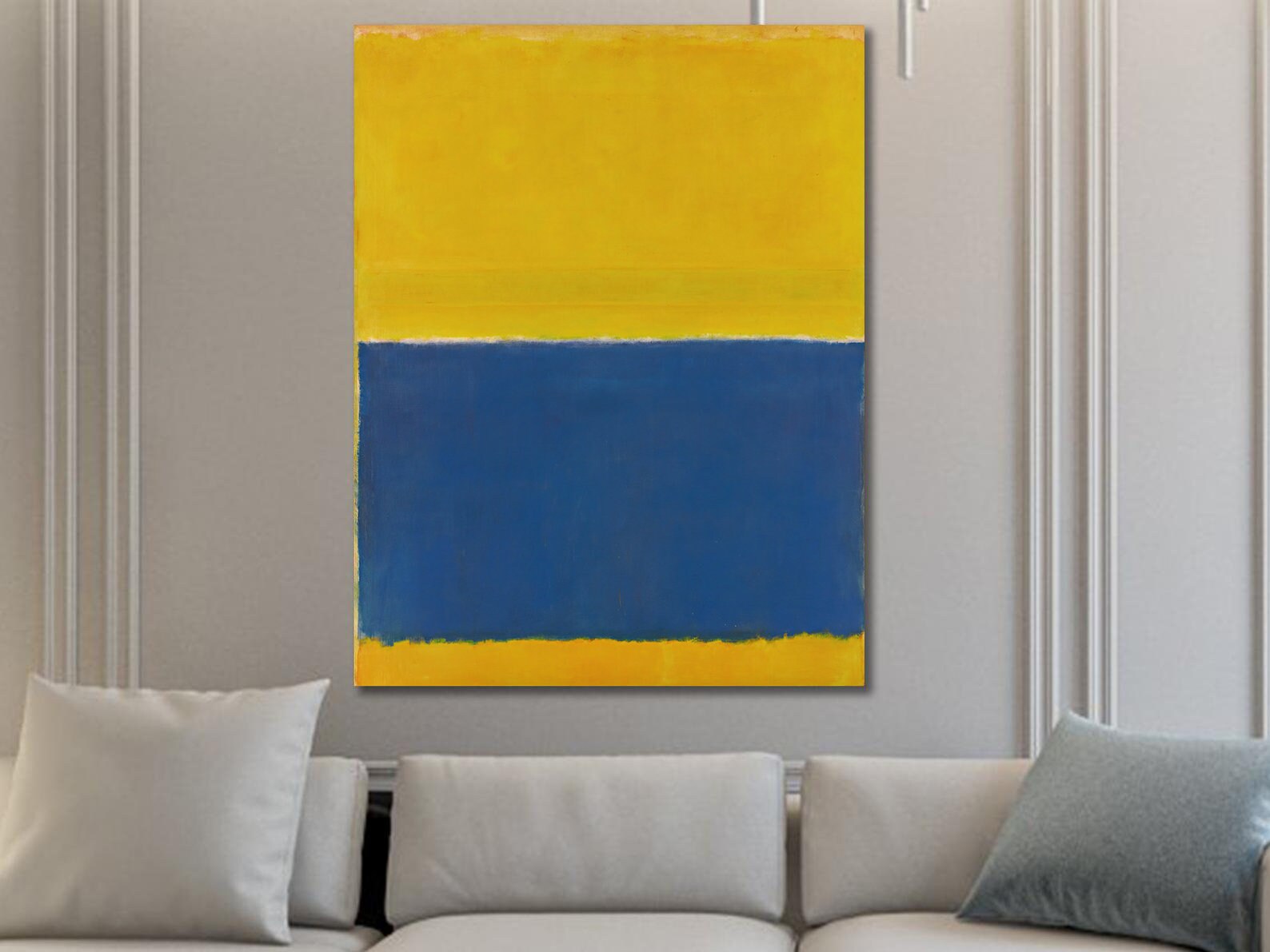 Rothko Blue Yellow