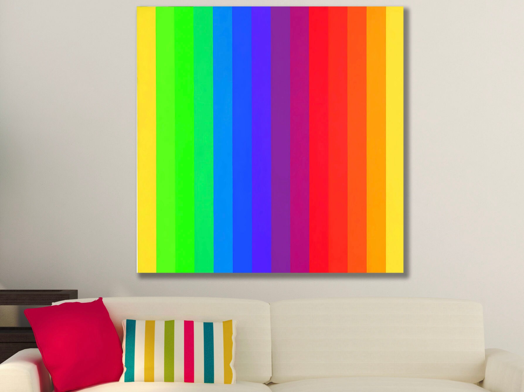 Ellsworth, Kelly, Rainbow, Spectrum, Love, Colored Stripes, Pop Art ...