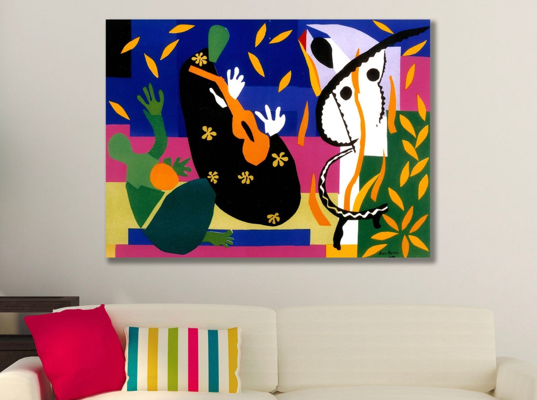 Henri Matisse, Music, Abstraction, Guitar, Application, Modern Art, Pop ...