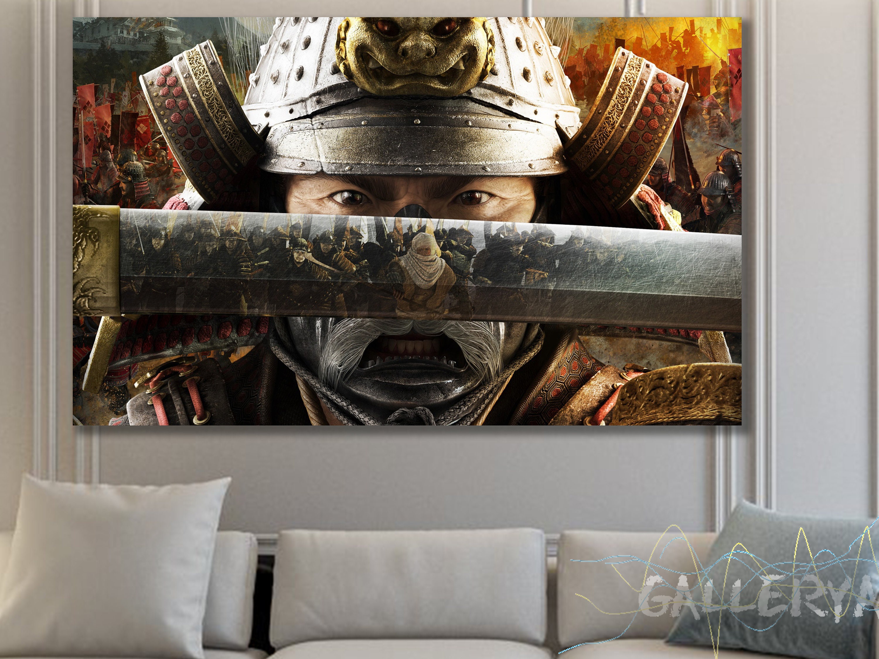 Samurai anime sword Japan fight fencing katana cartoon | Etsy