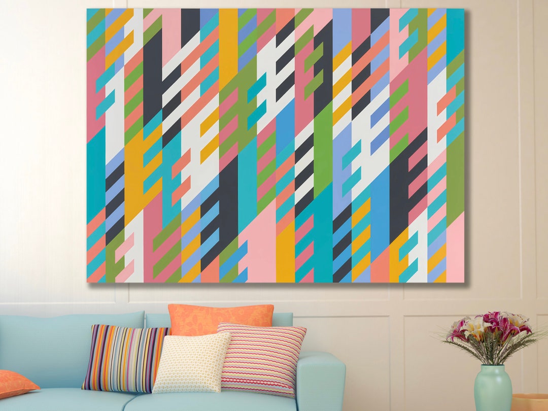 Bridget Riley, Abstract, Expressionism, Colorful, Contemporary, Surreal ...
