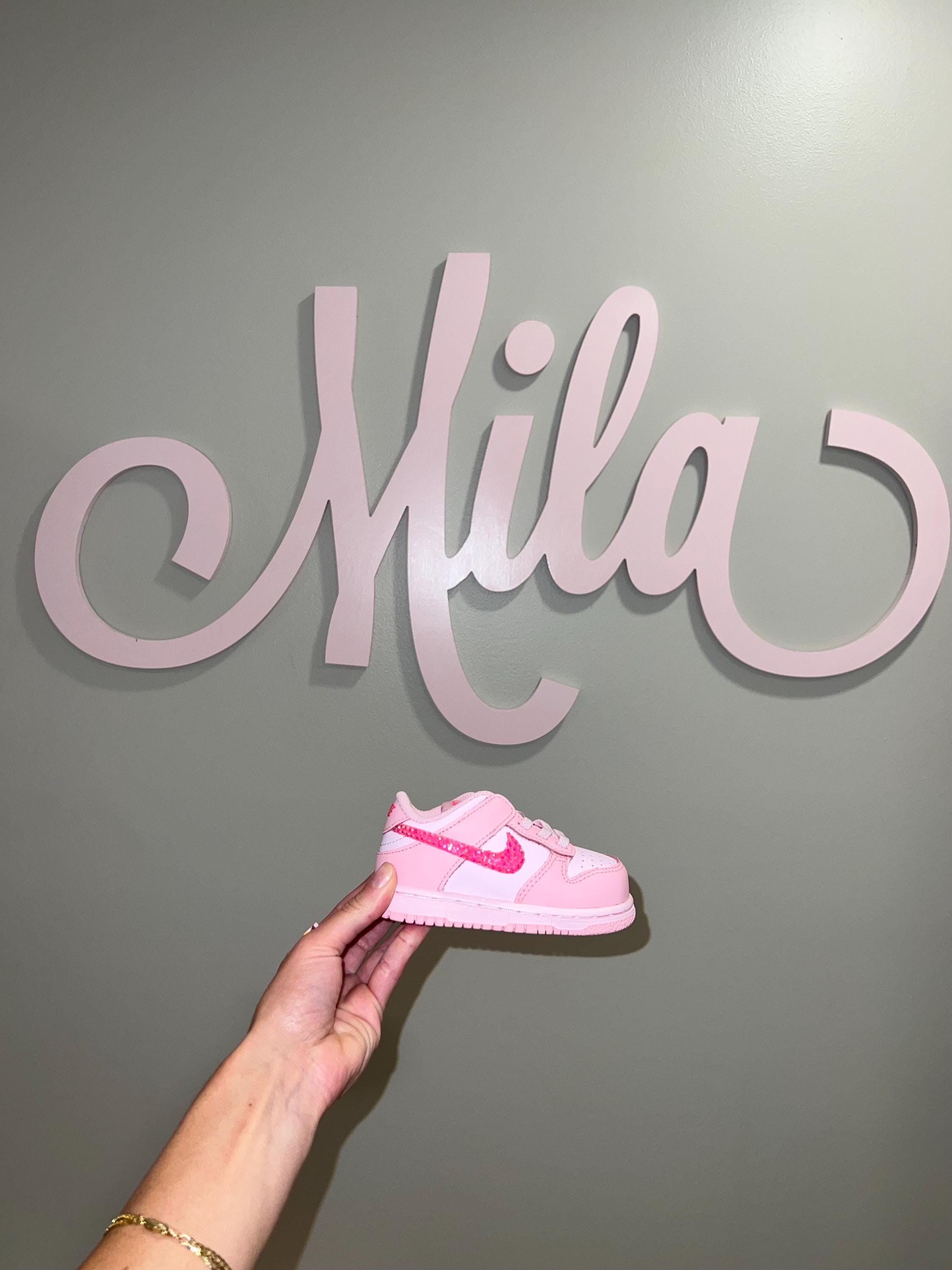 Pink Nike Dunk - Etsy