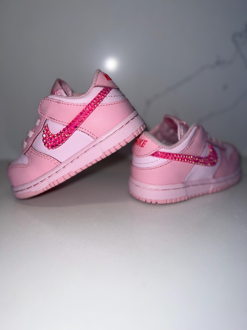 Pink Nike Dunk - Etsy