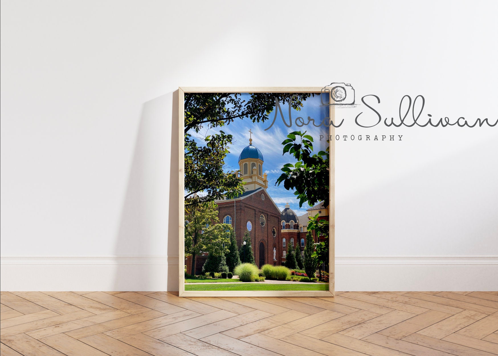 University of Dayton Chapel, Digital Wall Print, College Wall Print ...