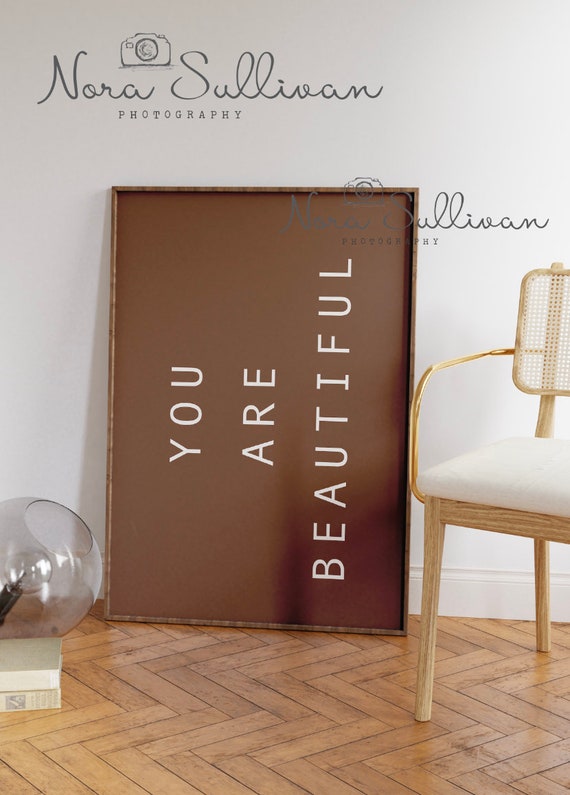 You Are Beautiful Poster Printable Poster Printable Quote - Etsy