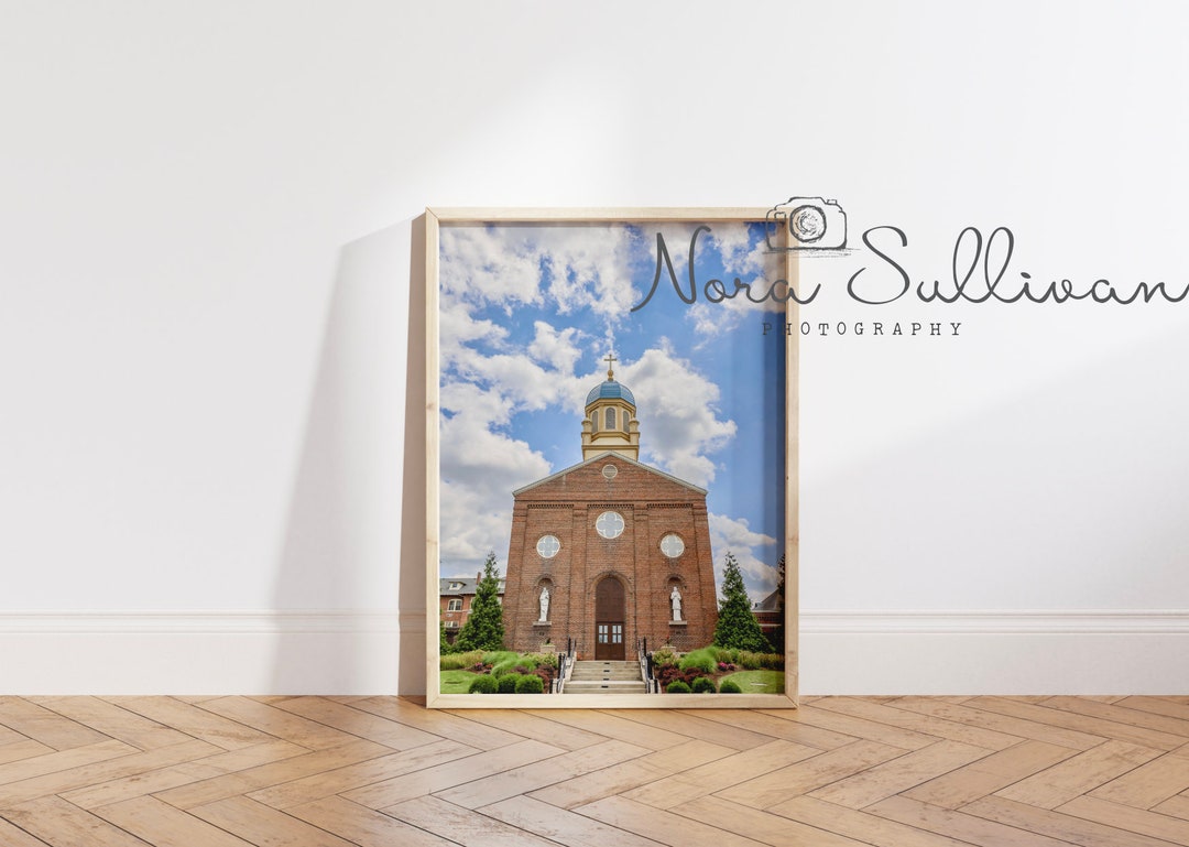 University of Dayton Chapel, Digital Wall Print, College Wall Print ...