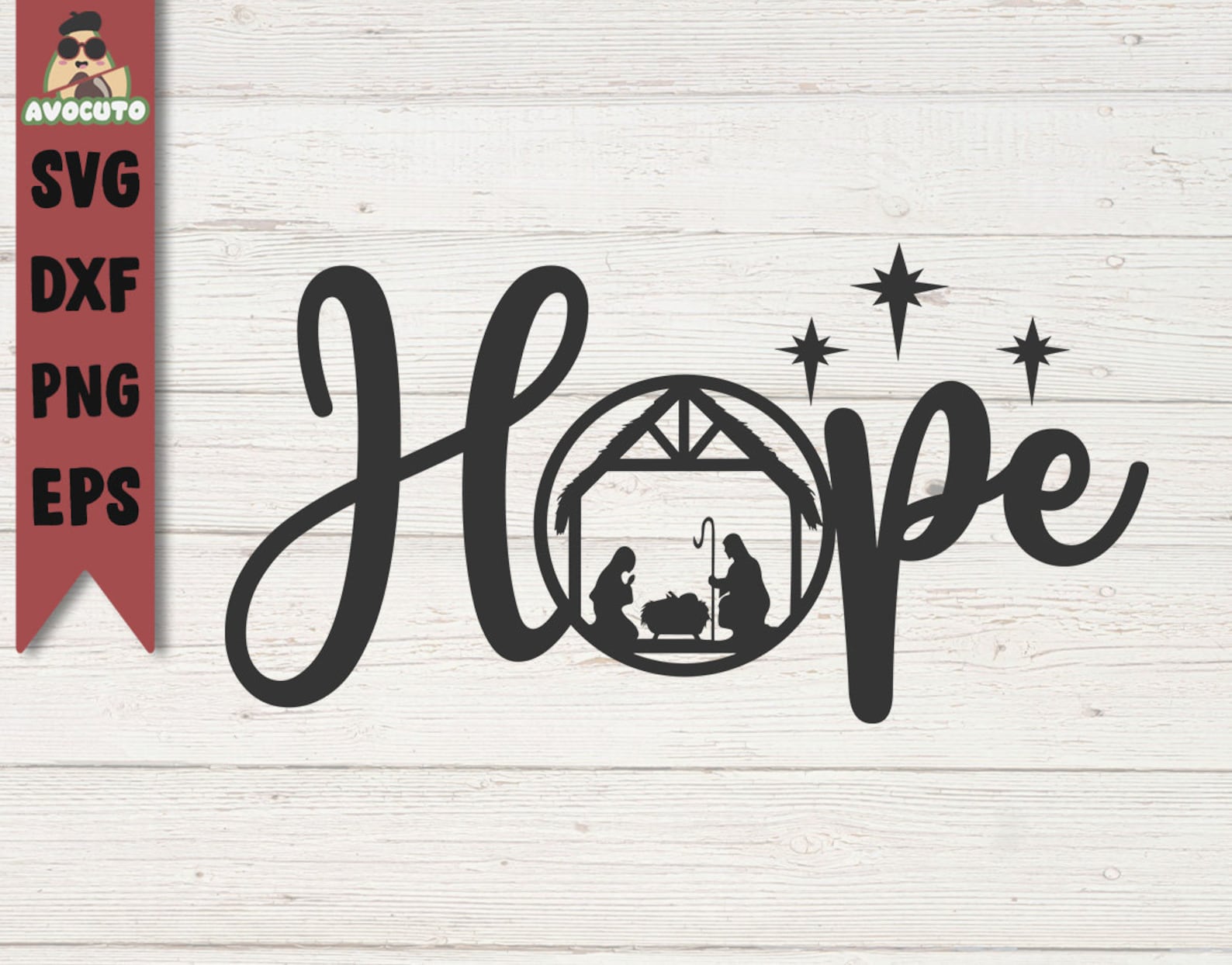 Hope Svg / Nativity Svg / Christmas Believe Svg / Christmas - Etsy ...