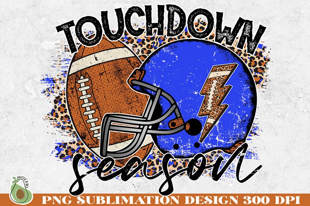Touchdown Season Png, Retro Football Sublimation, Football Season Shirt ...