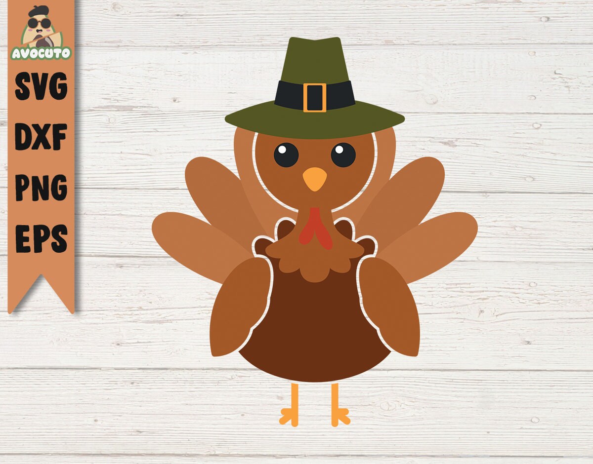 Pavo svg / acción de gracias svg / pavo cara svg / acción de | Etsy