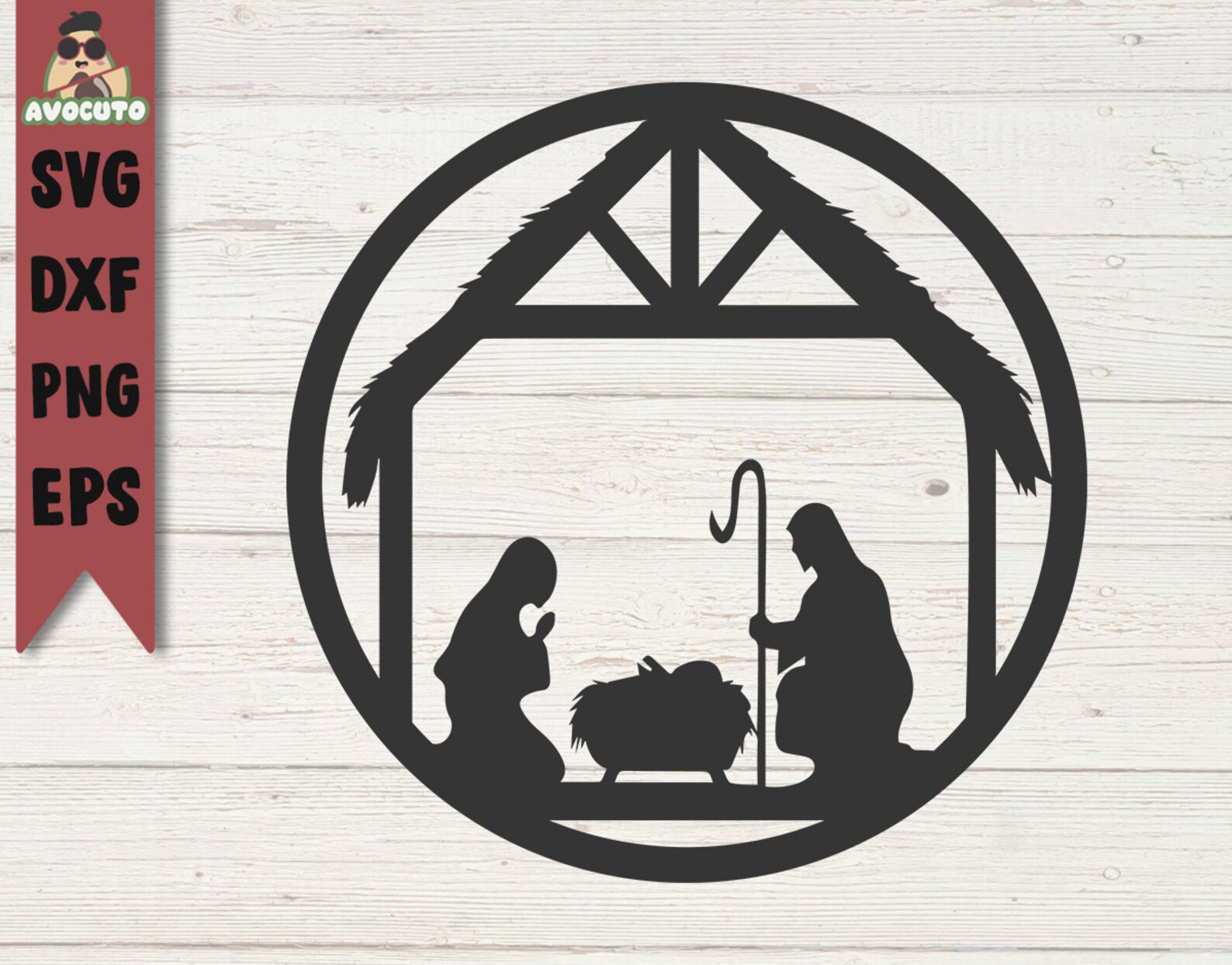 Krippe Rahmen Svg / Krippe Svg / christian - Etsy.de