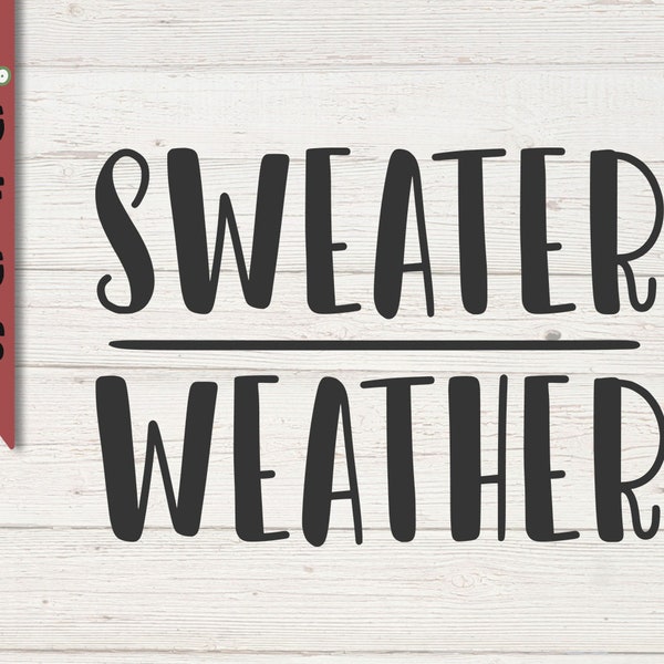 Sweater Weather Printable - Etsy