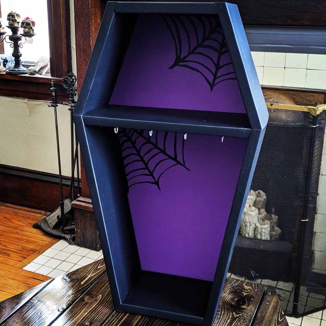 Coffin Jewelry Display Shelf - Etsy