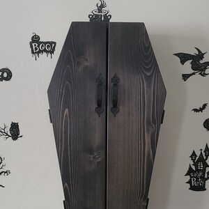 Handmade Coffin Cabinet | Etsy
