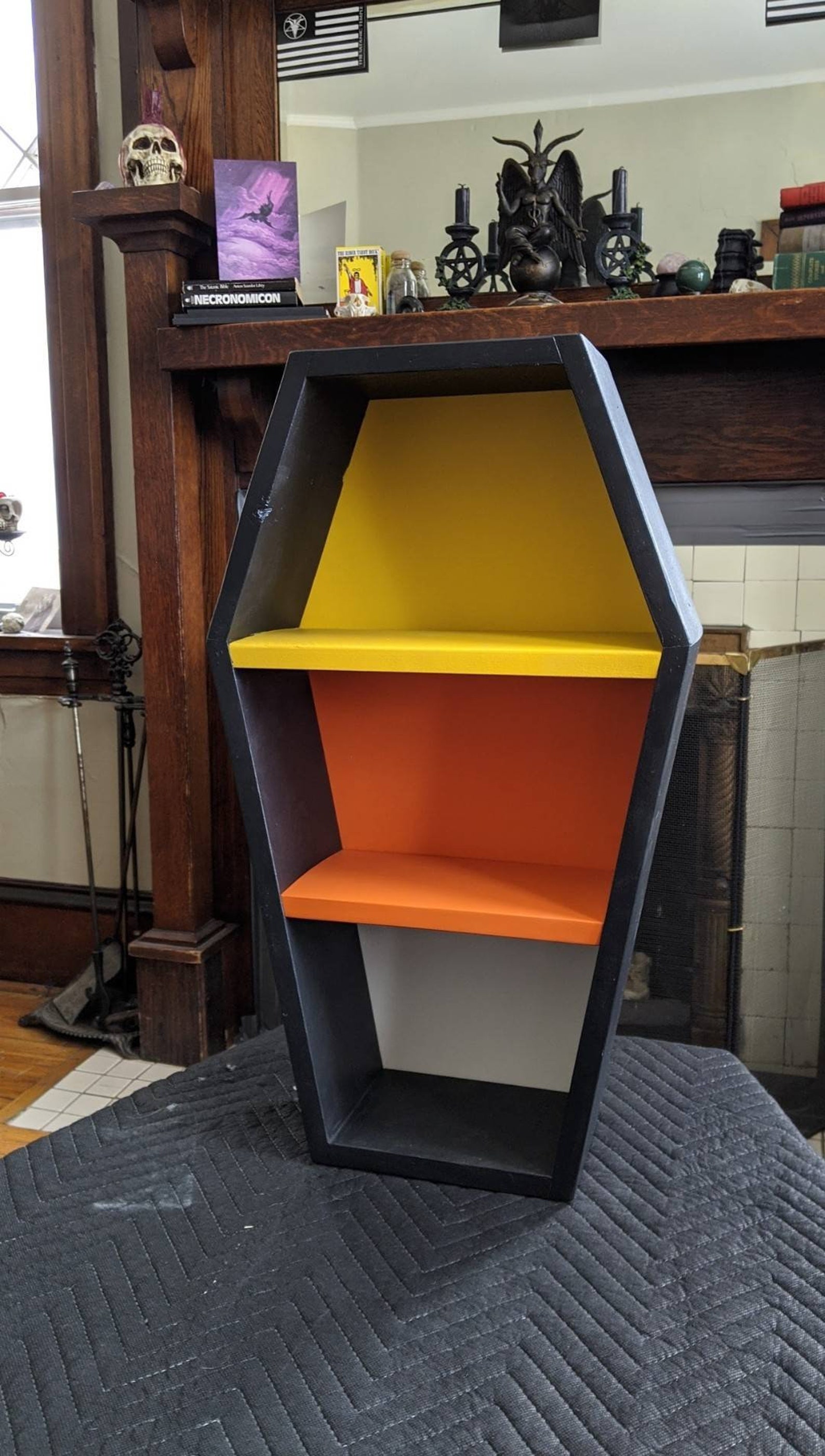 Handmade Coffin Shelf - Etsy