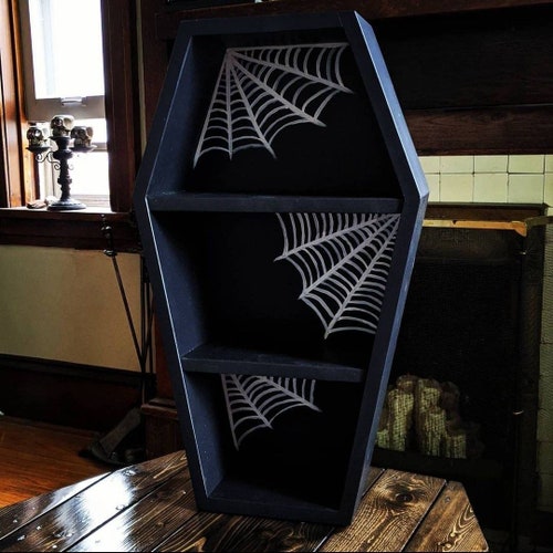 Handmade Coffin Cabinet - Etsy