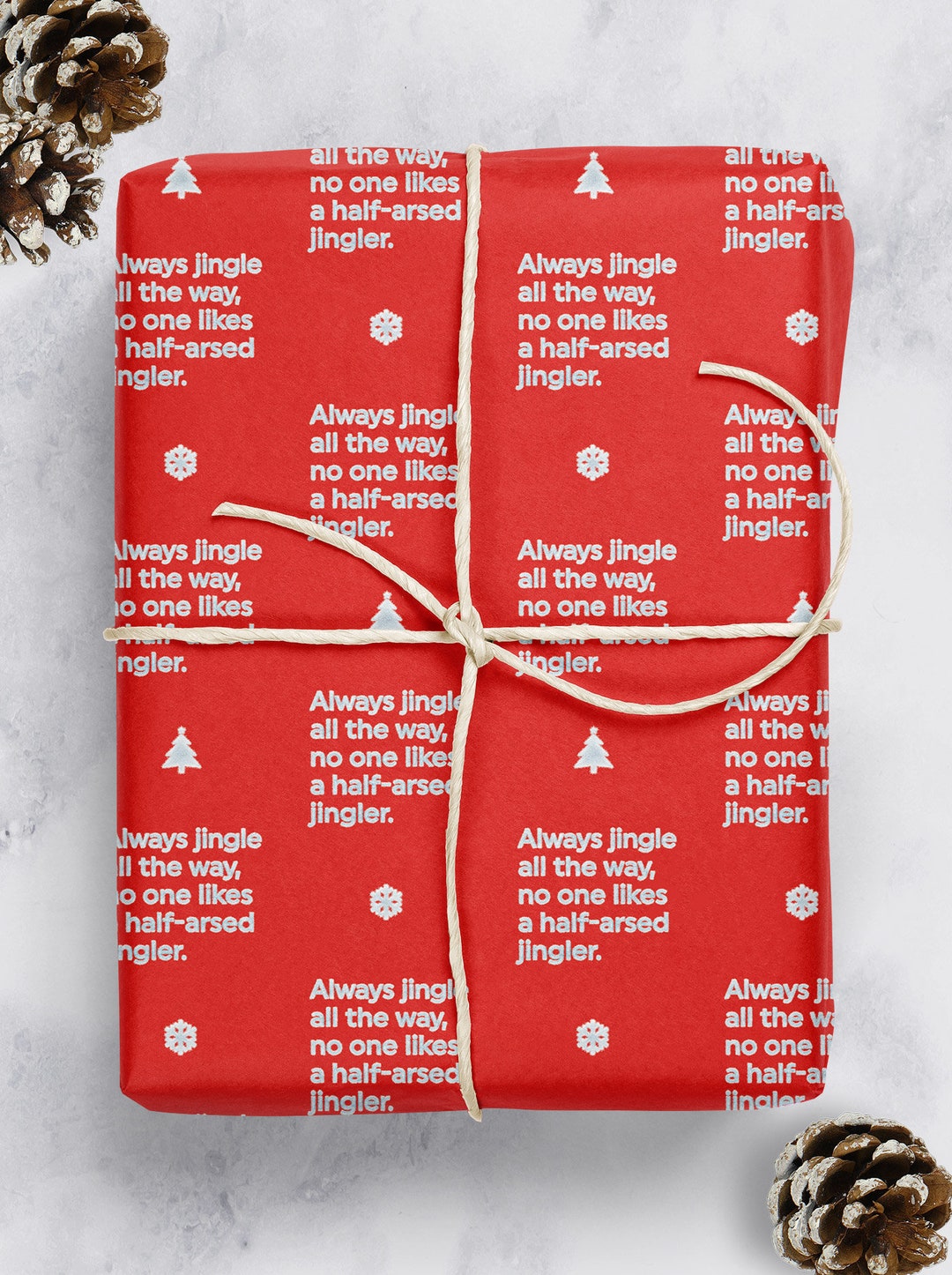 Funny Rude Offensive Christmas Gift Wrap for Her Women Ladies Rude Wrap ...