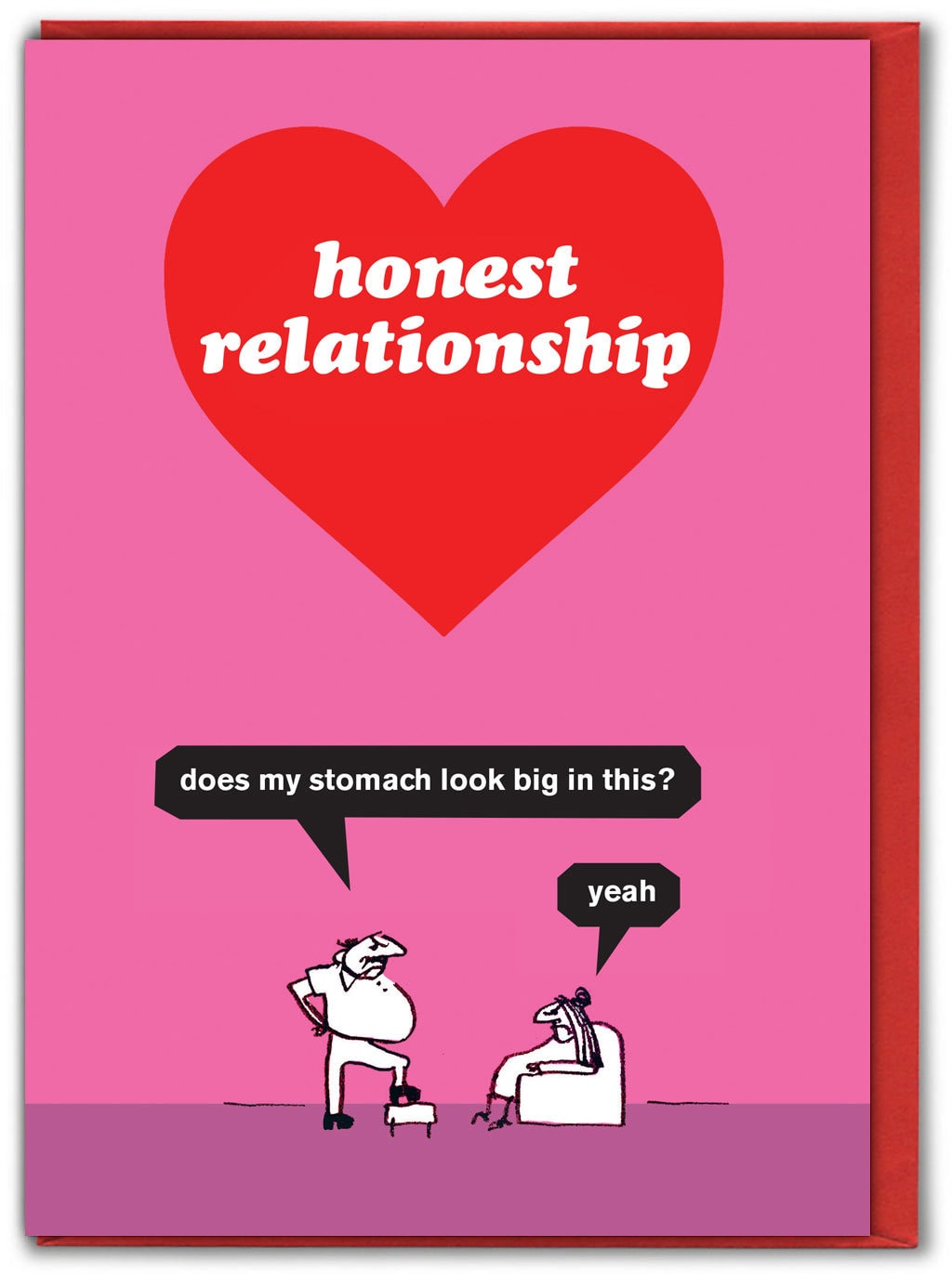 Official Modern Toss Valentine's Day Card For Girlfriend | Etsy