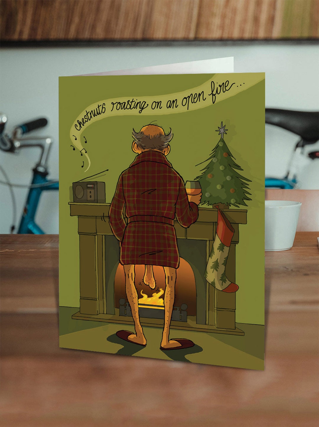 Rude Christmas Card Funny Xmas Cards for Friends and Family Funny ...