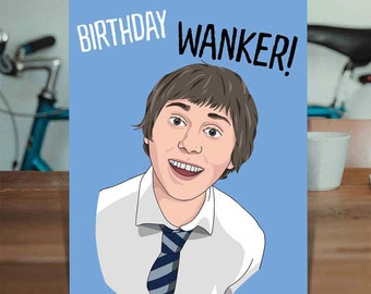 Inbetweeners Birthday Card - Etsy UK