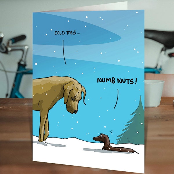 Funny Dog Card - Etsy UK