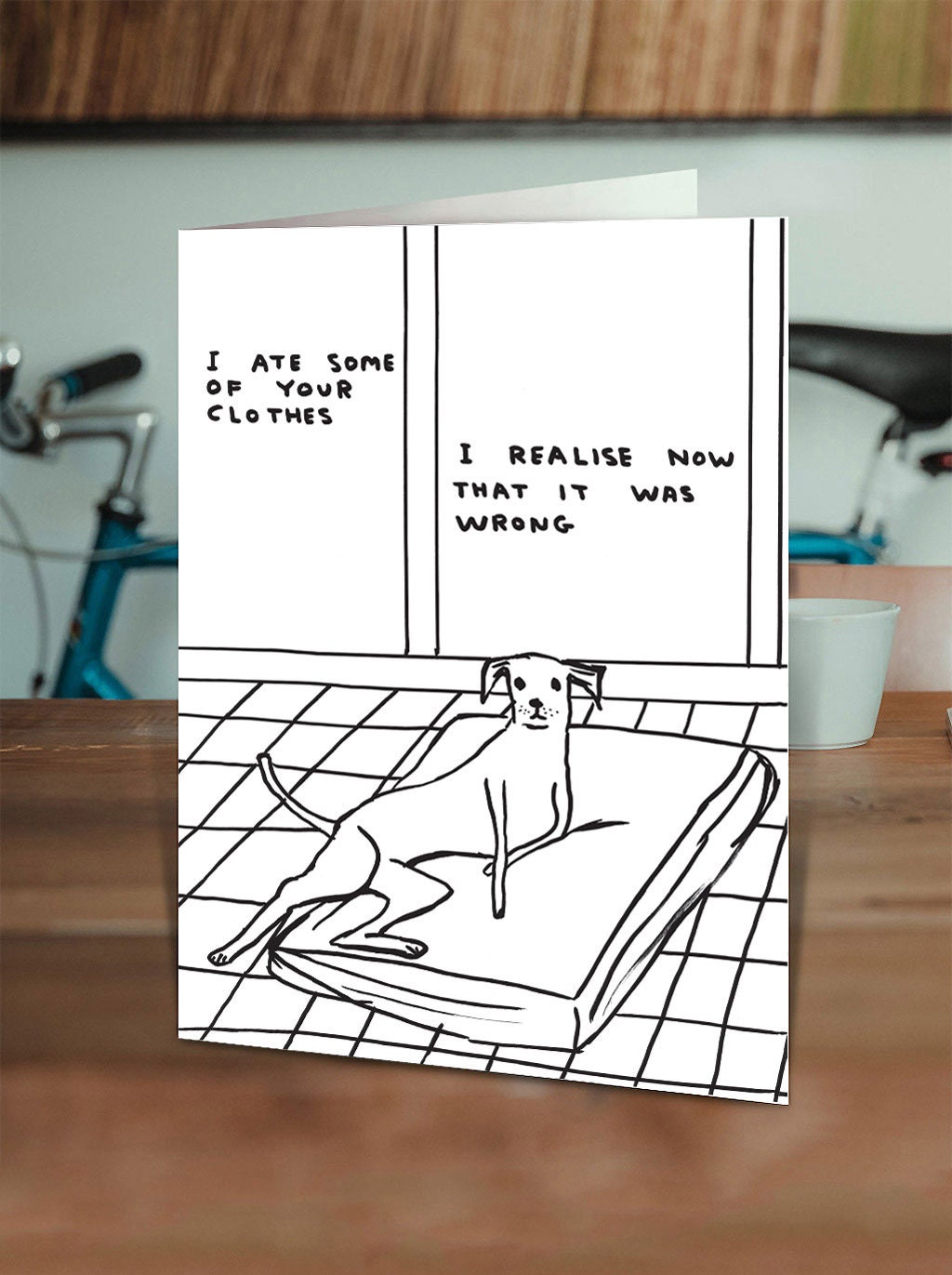 Official David Shrigley Card Funny Birthday Cards for Him - Etsy