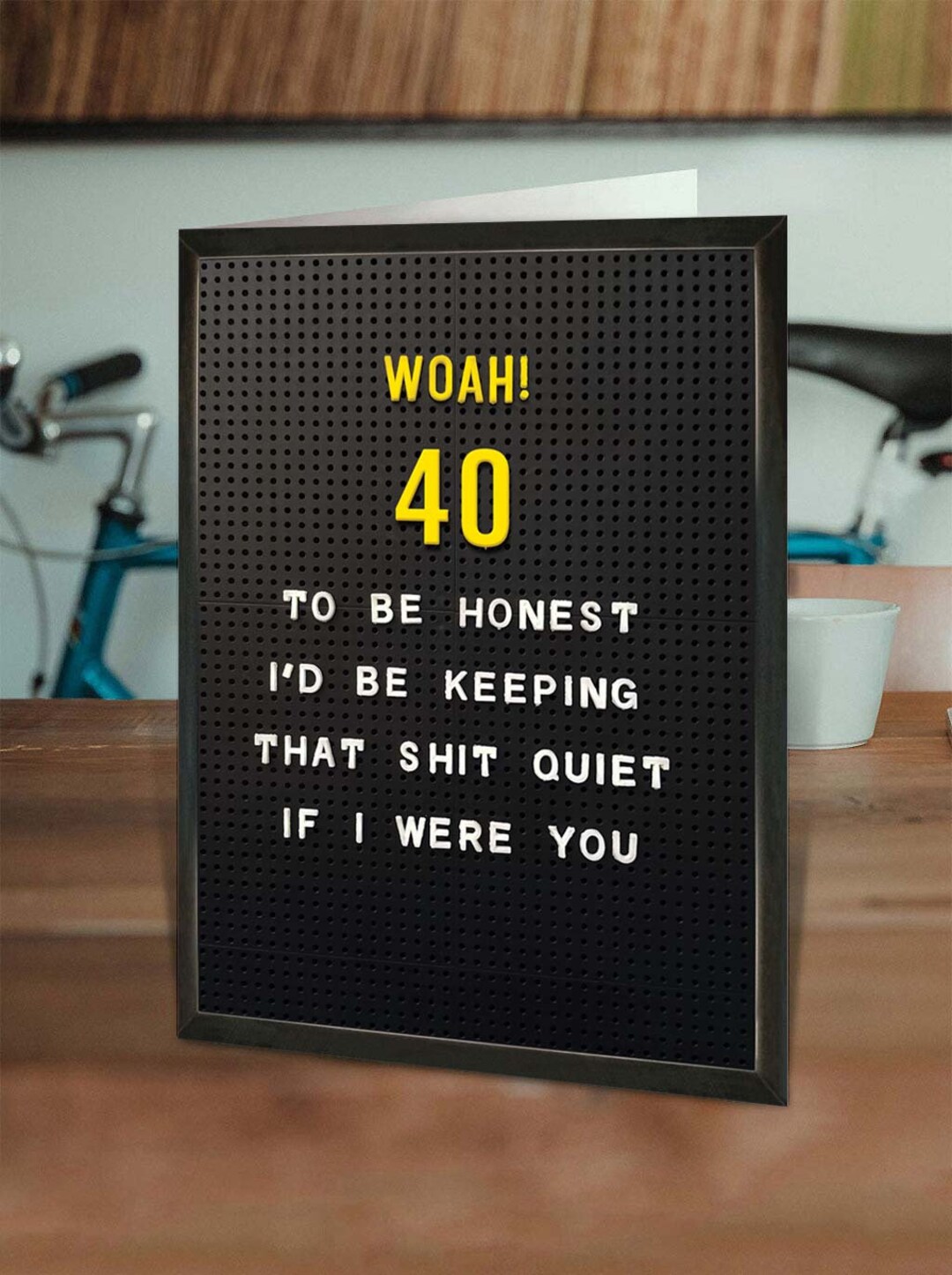 Funny 40th Birthday Card Cheeky 40th Cards Hilarious 40th Birthday ...